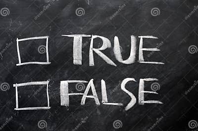True and false check boxes stock image. Image of symbol - 22534839