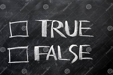 True and false check boxes stock image. Image of symbol - 22534839