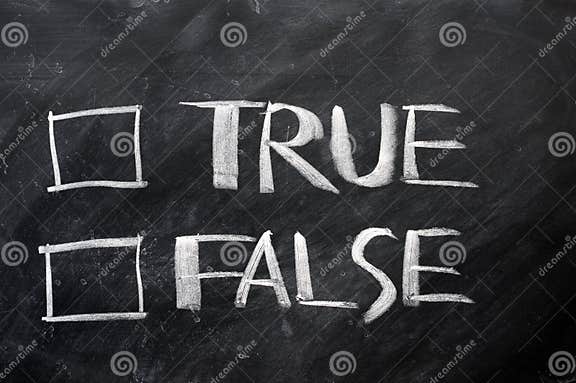 True and false check boxes stock image. Image of symbol - 22534839