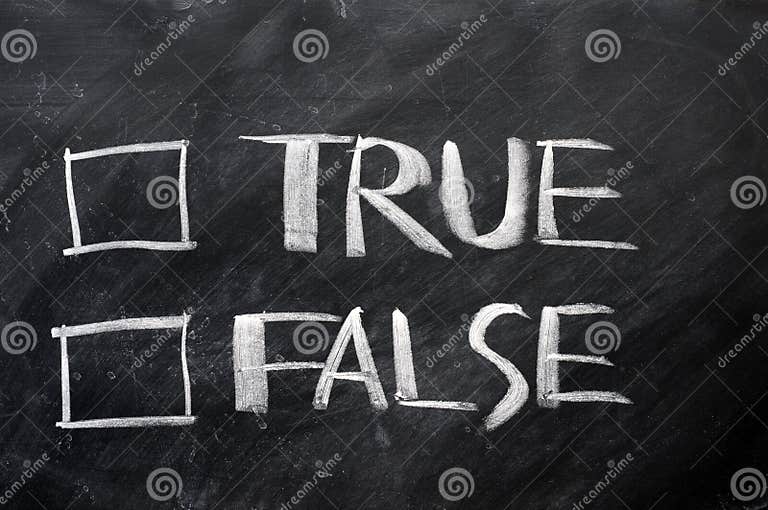 True and false check boxes stock image. Image of symbol - 22534839