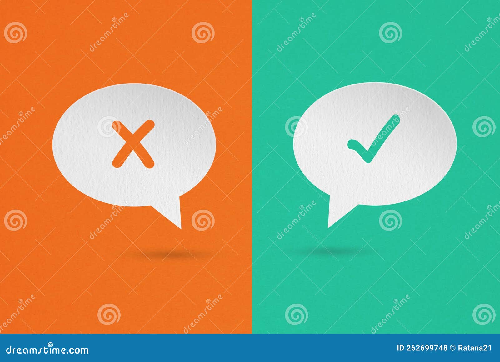 True and False on Grunge White Speech Bubble Paper Cut, for Different ...