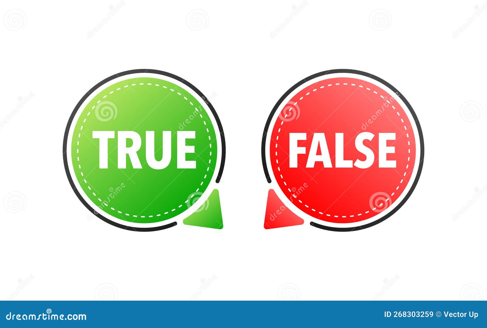 True False Label, Sign. Check Mark and Cross. Stock Vector ... True False Label, Sign. Check Mark and Cross. Stock Vector ...