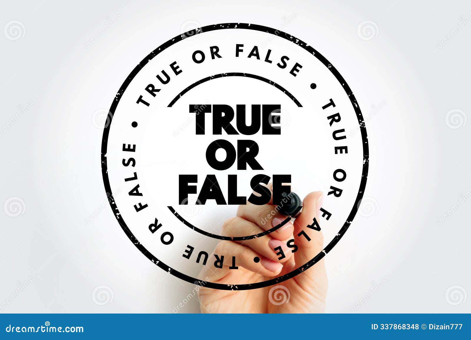 True or False Text Stamp, Concept Background Stock Photo - Image of ...