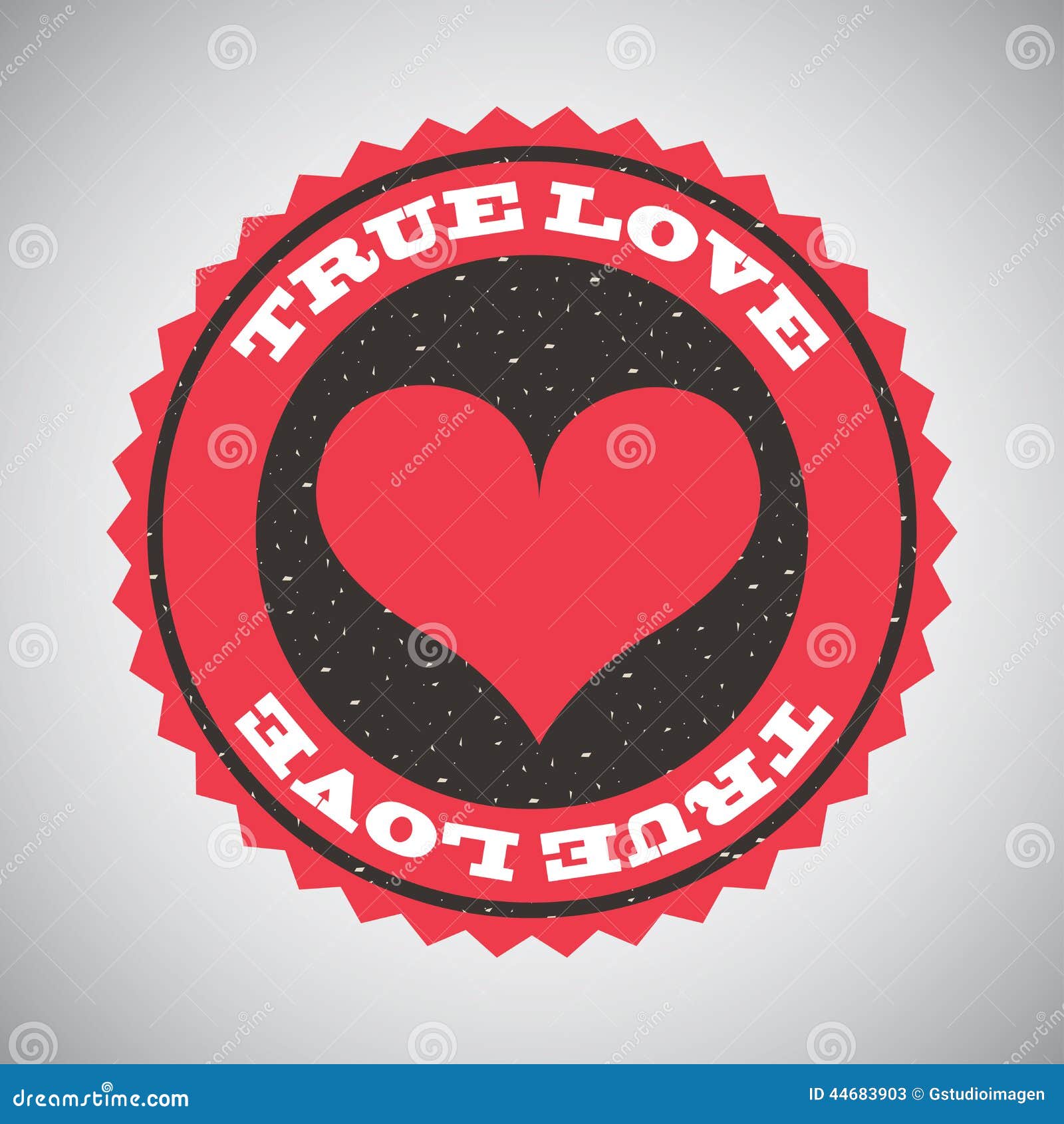 True love stock vector. Illustration of unity, friendly - 44683903