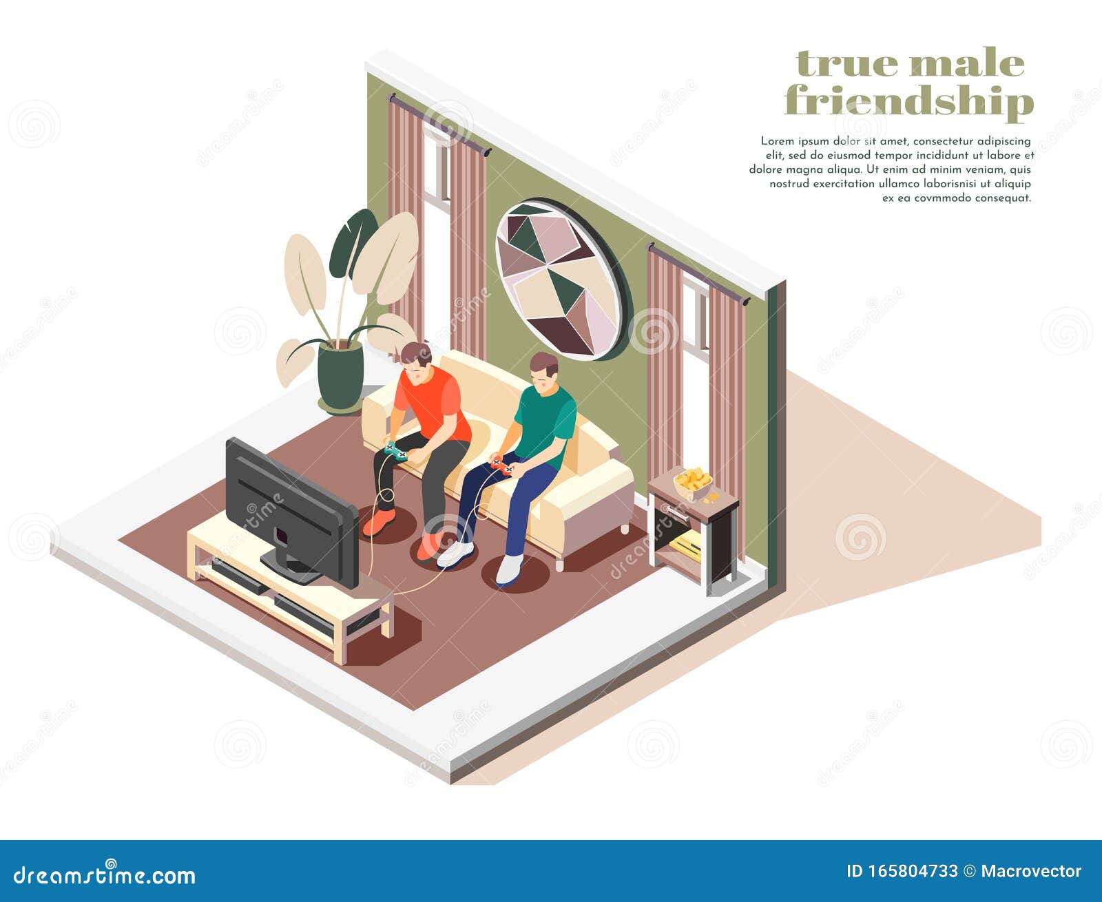 Male Friendship Lettering Poster, Men Friends, Postcard And Greeting ...