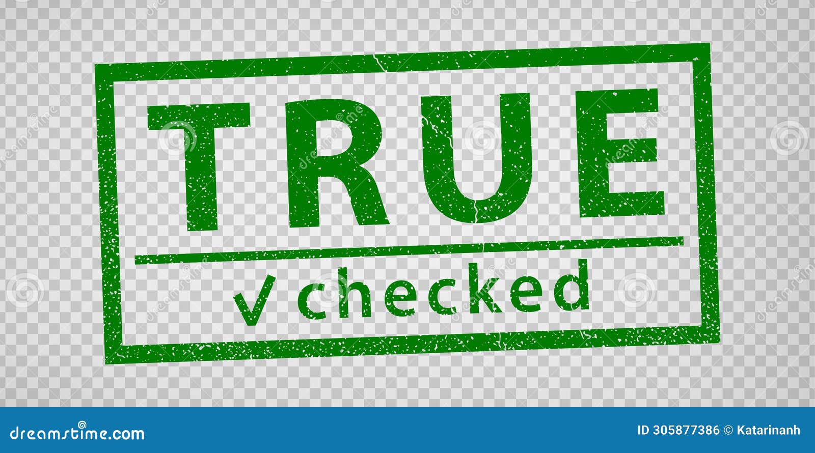 True Stamp Design on Transparent Background. Grunge Rubber Stamp with ...