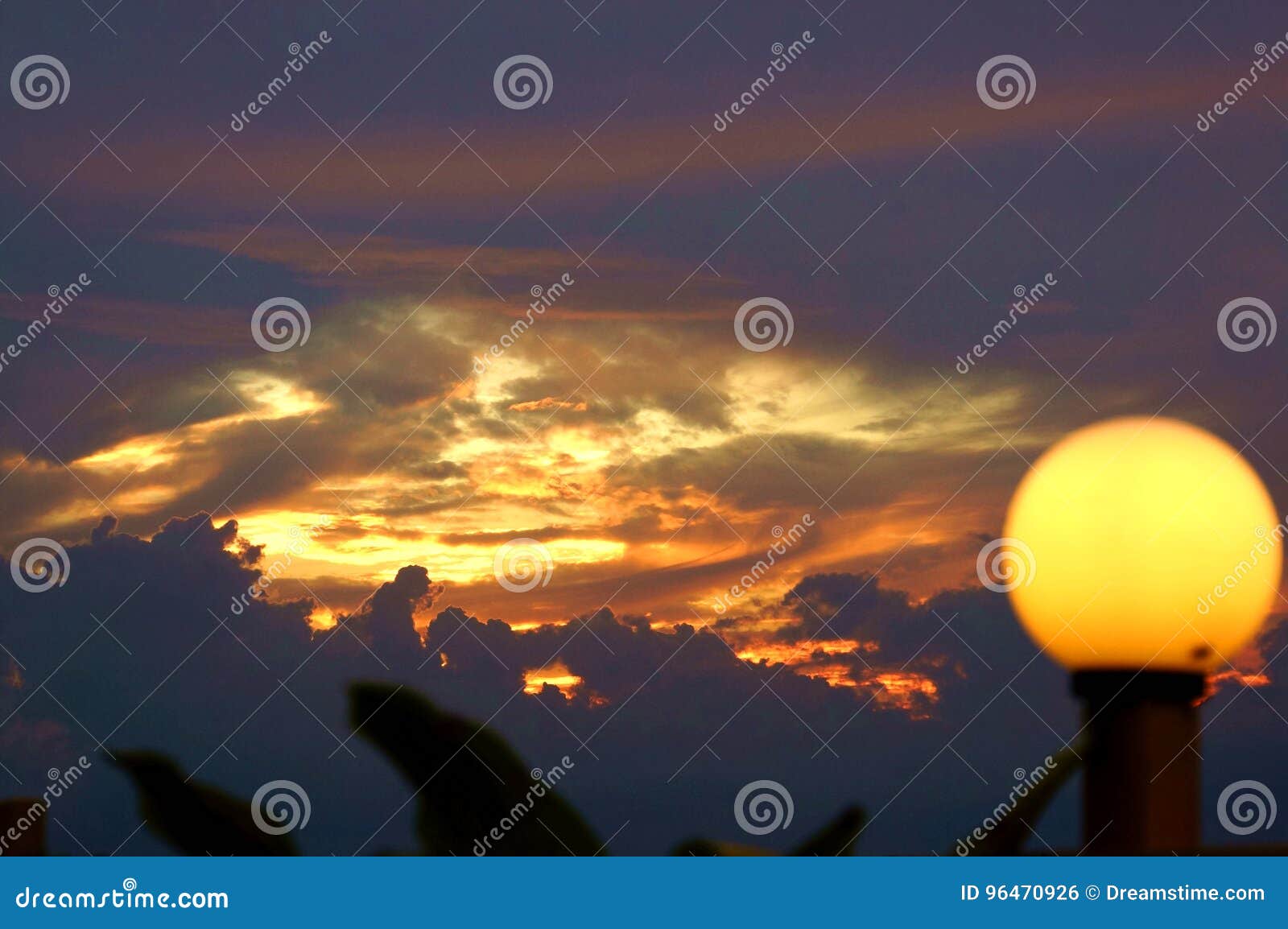 True sunset stock photo. Image of afternoon, building - 96470926