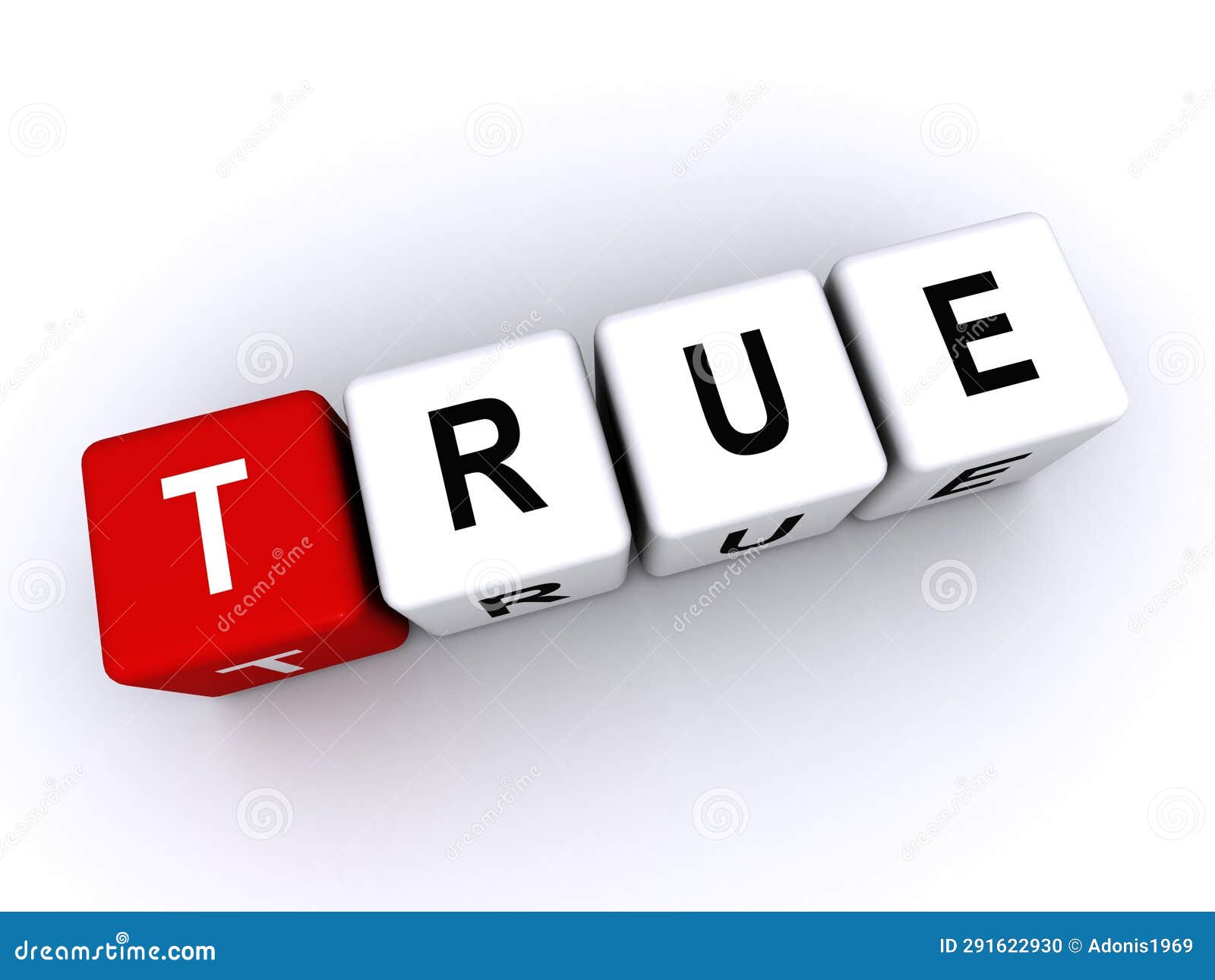 True word block on white stock photo. Image of correct - 291622930