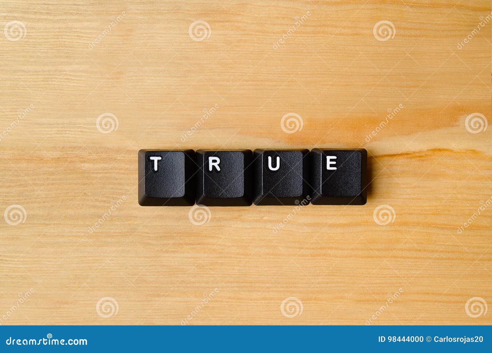 True word stock photo. Image of true, text, idea, word - 98444000