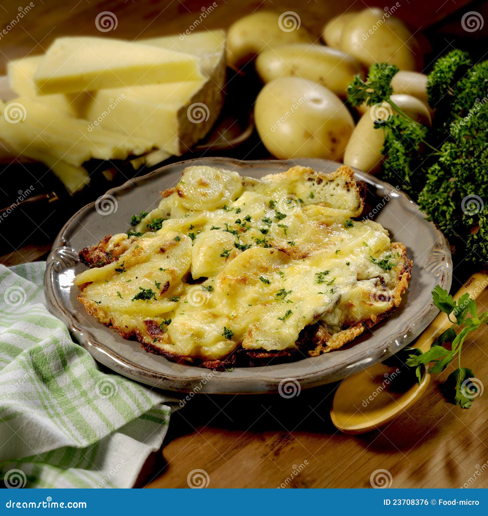 Truffade stock photo. Image of midi, french, vegetarian - 23708376