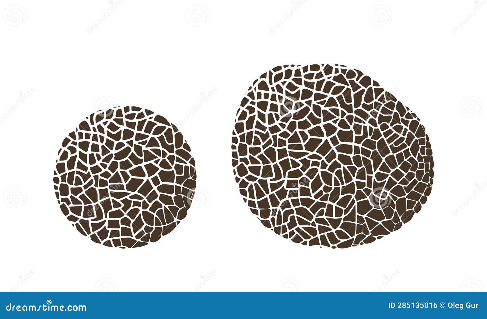 Truffle Logo. Isolated Truffle on White Background Stock Vector ...