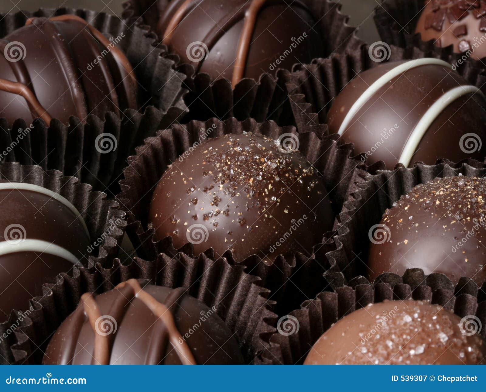 Truffles stock image. Image of dark, filled, filling, delight - 539307