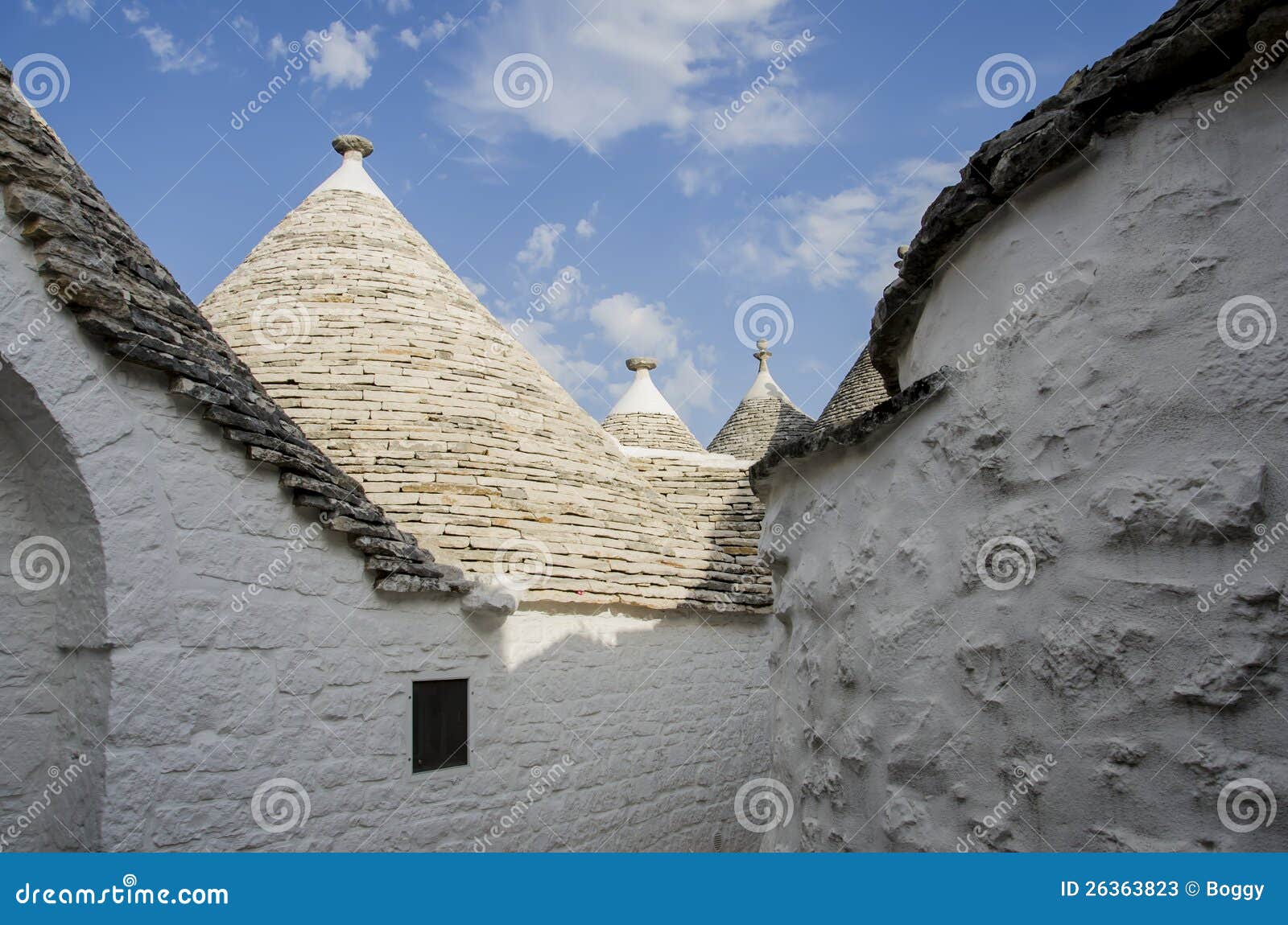 Trulli in Alberobello stock image. Image of architecture - 26363823