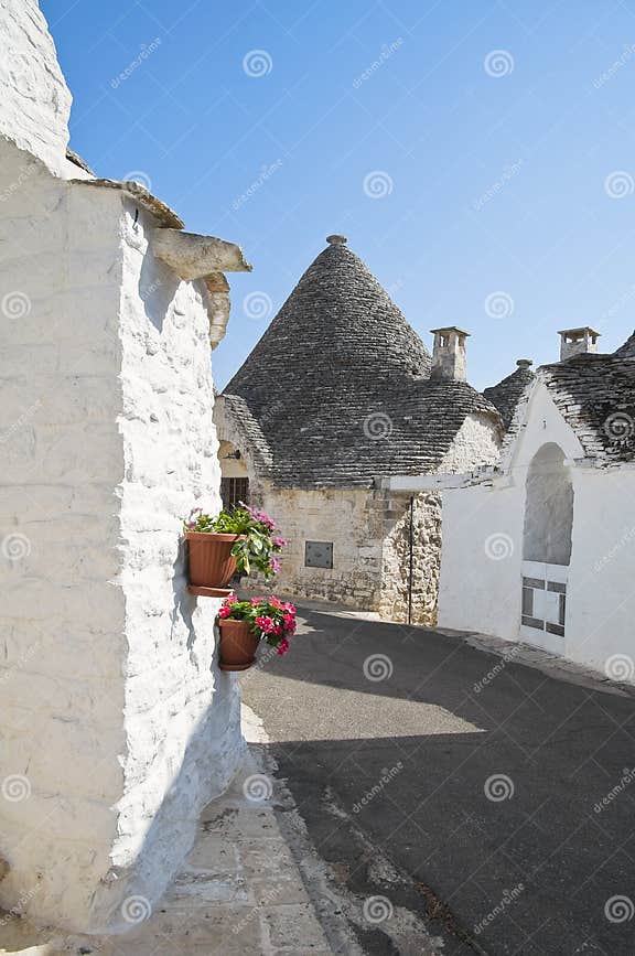 Trulli. Alberobello. Apulia Stock Photo - Image of apulia, pinnacle ...