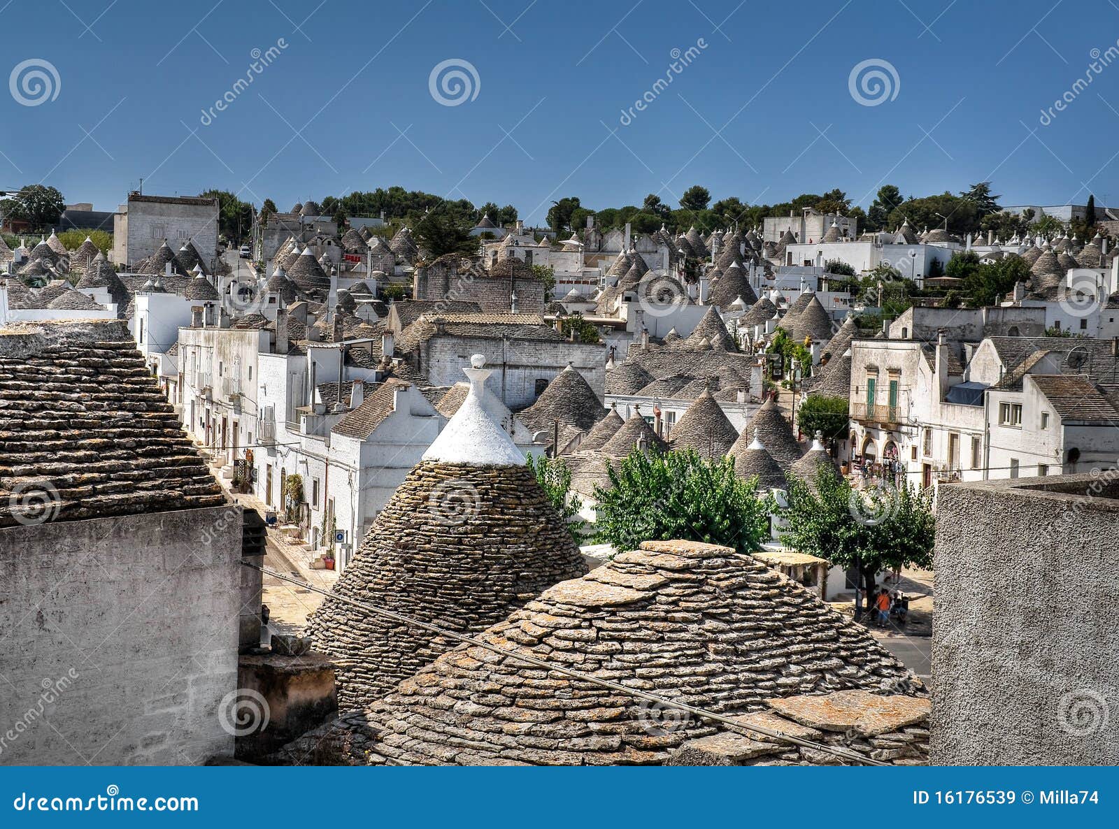 Trulli. Alberobello. Apulia Stock Image - Image of landscape, house ...