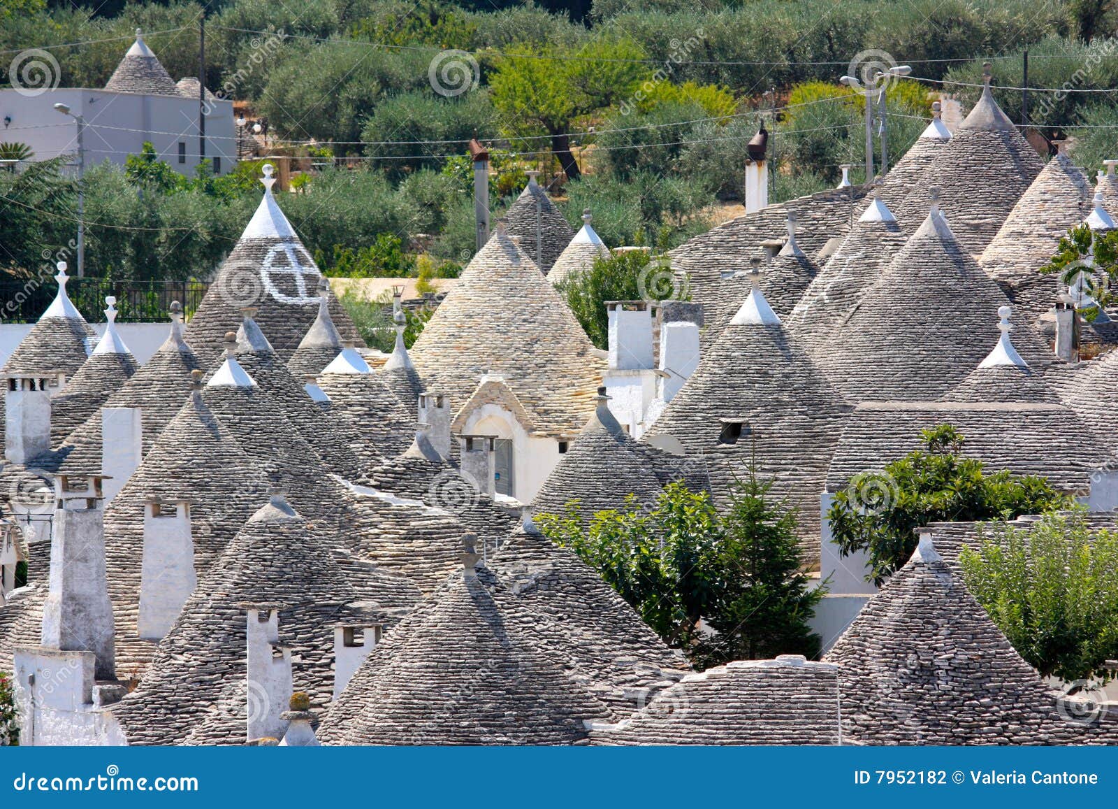 Trulli at Alberobello, Apulia, Italy Stock Photo - Image of traditional ...