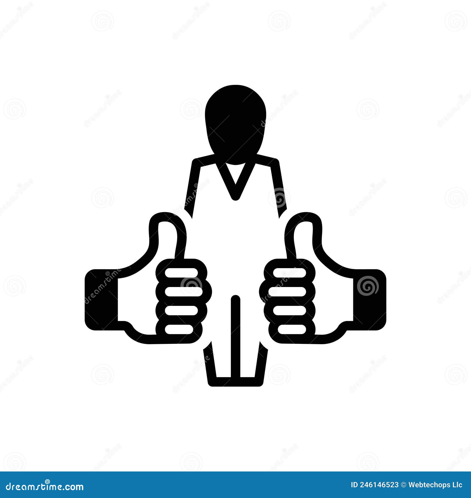 Black Solid Icon for Truly, Approve and really Stock Vector ...