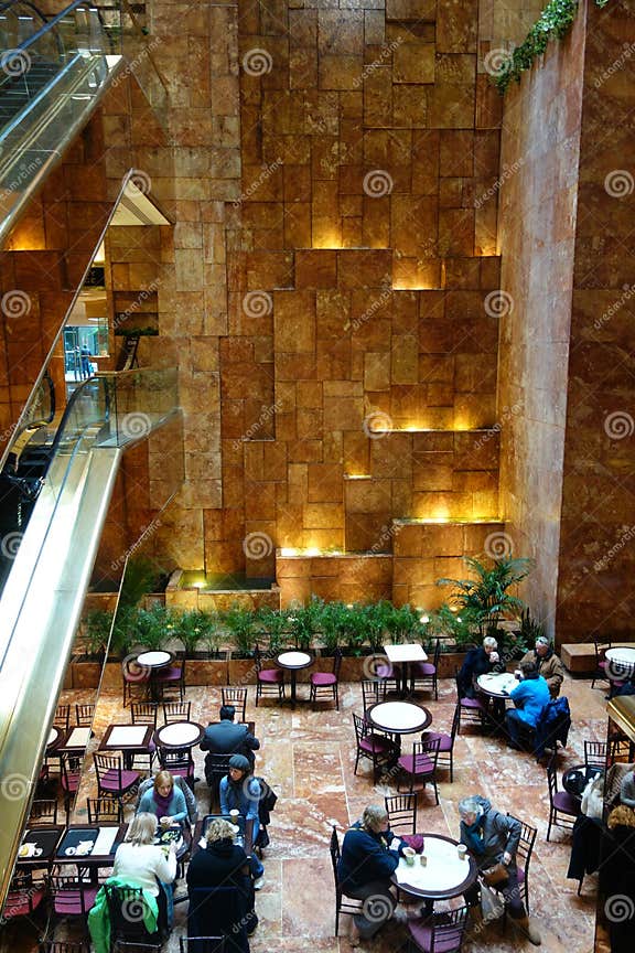 Trump Tower editorial photo. Image of waterfall, tower - 38901331