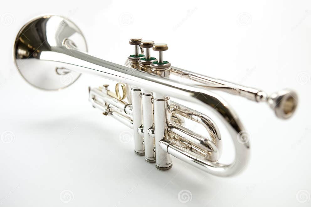 Trumpet stock image. Image of orchestra, single, sound - 14201593