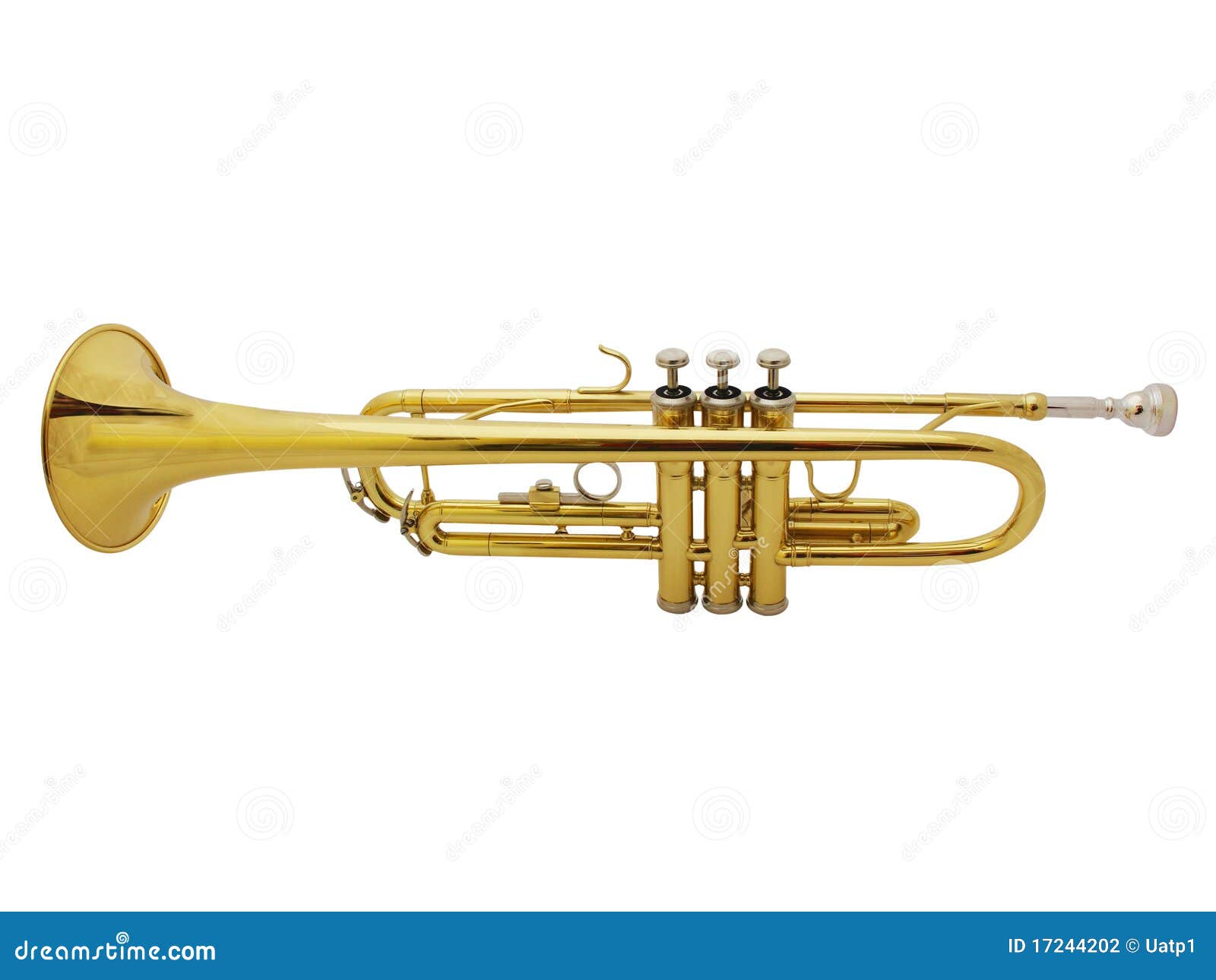 Trumpet stock photo. Image of classical, jazz, music - 17244202