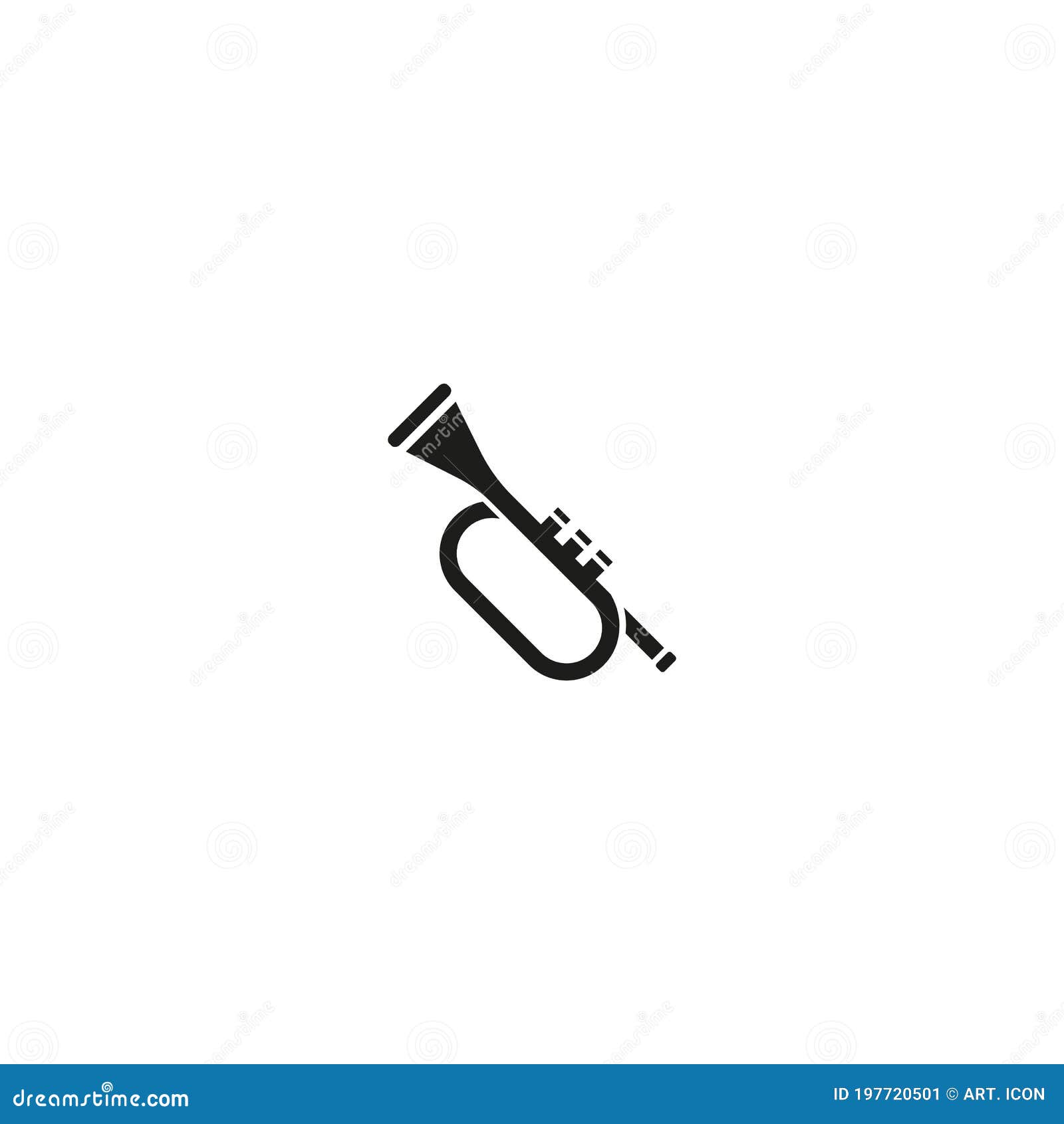 Trumpet. Vector Drawing | CartoonDealer.com #111435753