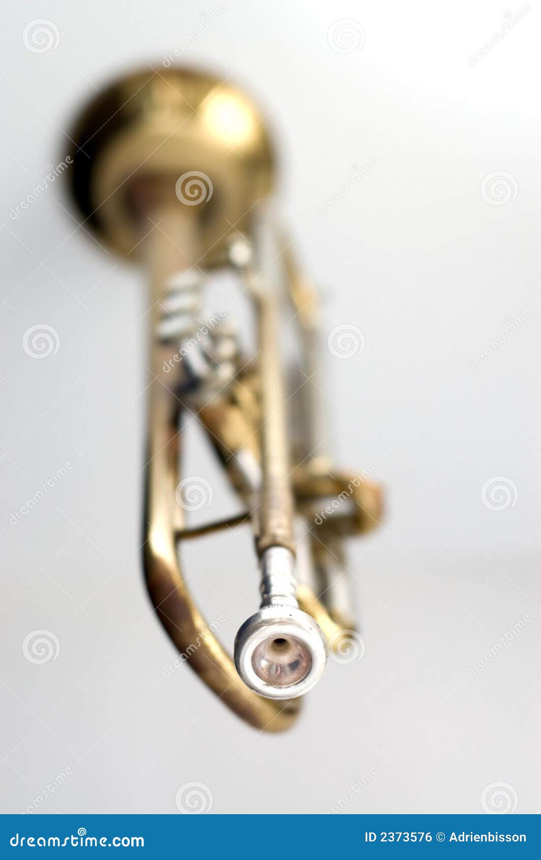 Trumpet stock photo. Image of rehearsal, bach, horn, isolated - 2373576