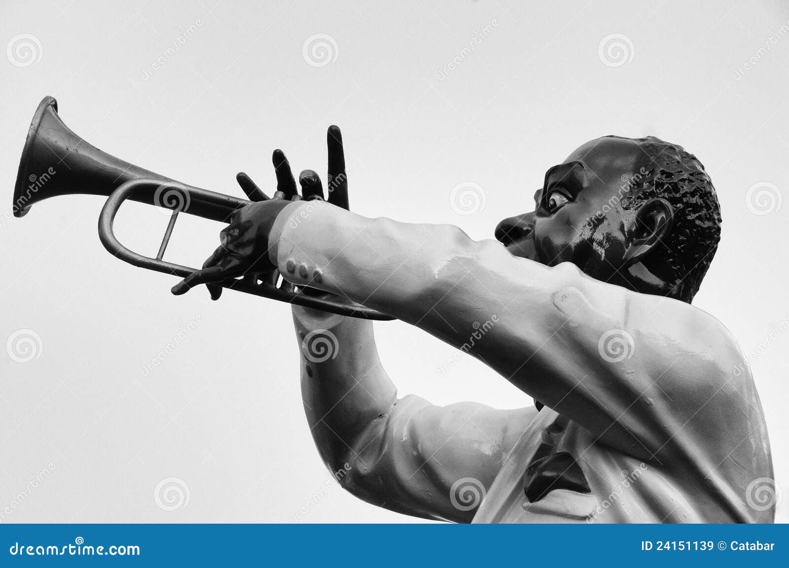 The Trumpet Player stock image. Image of music, player - 24151139