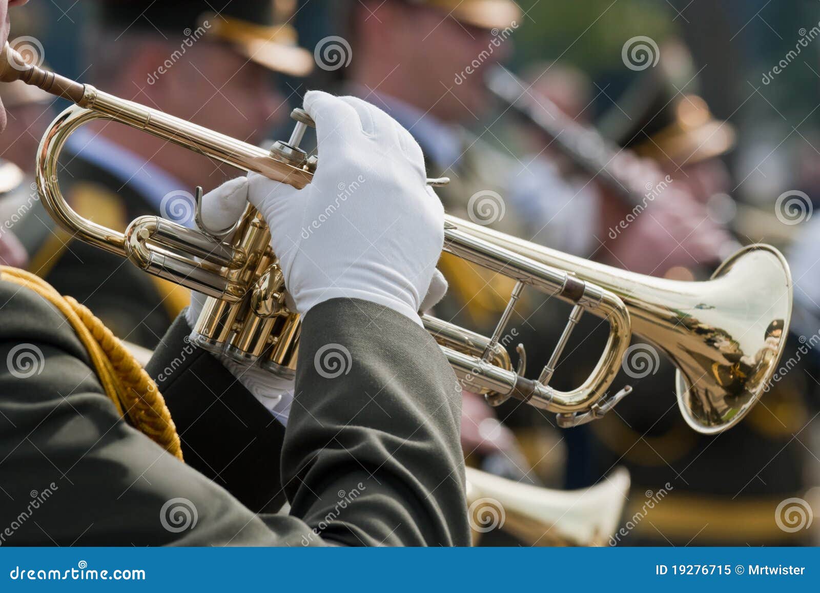 Trumpet players stock image. Image of performer, player - 19276715