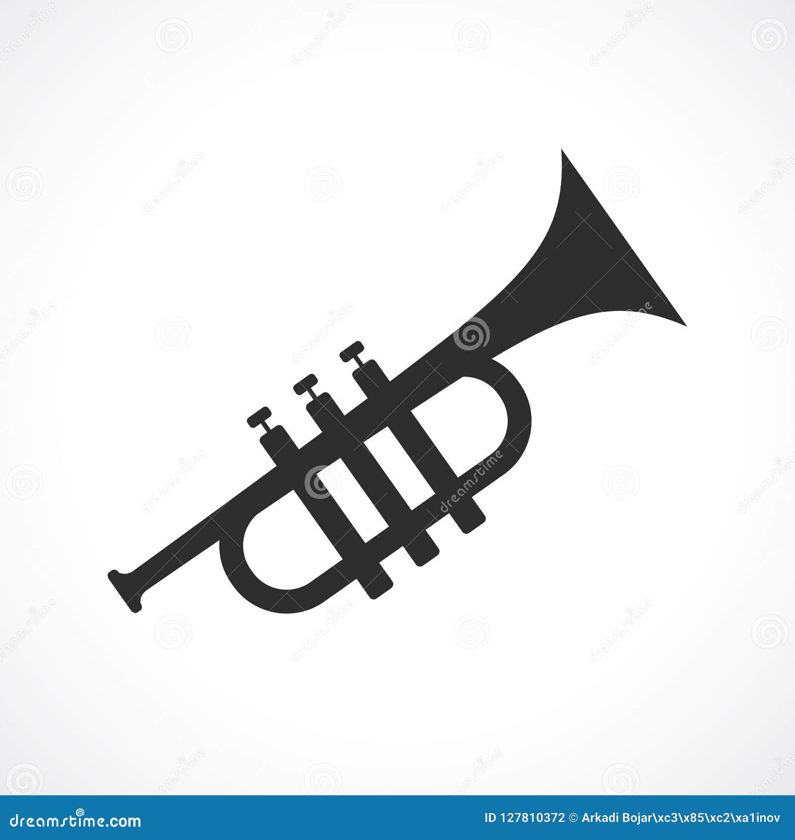 Trumpet Vector Symbols | CartoonDealer.com #43896581