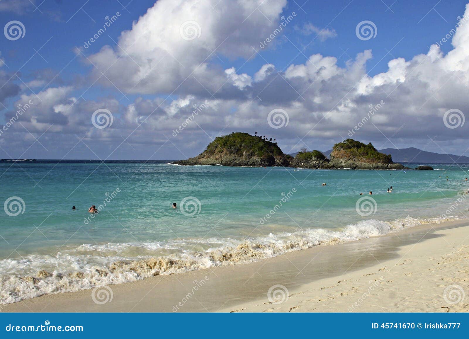 Trunk Bay in St John, Caribbean Editorial Image - Image of landscape ...