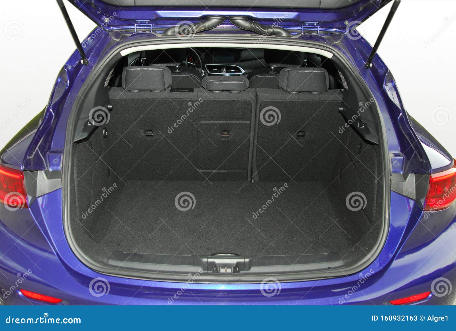 Trunk of the car stock image. Image of automobile, compartment - 160932163