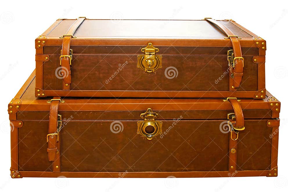 Trunk luggage stock image. Image of bags, clipping, path - 11951693