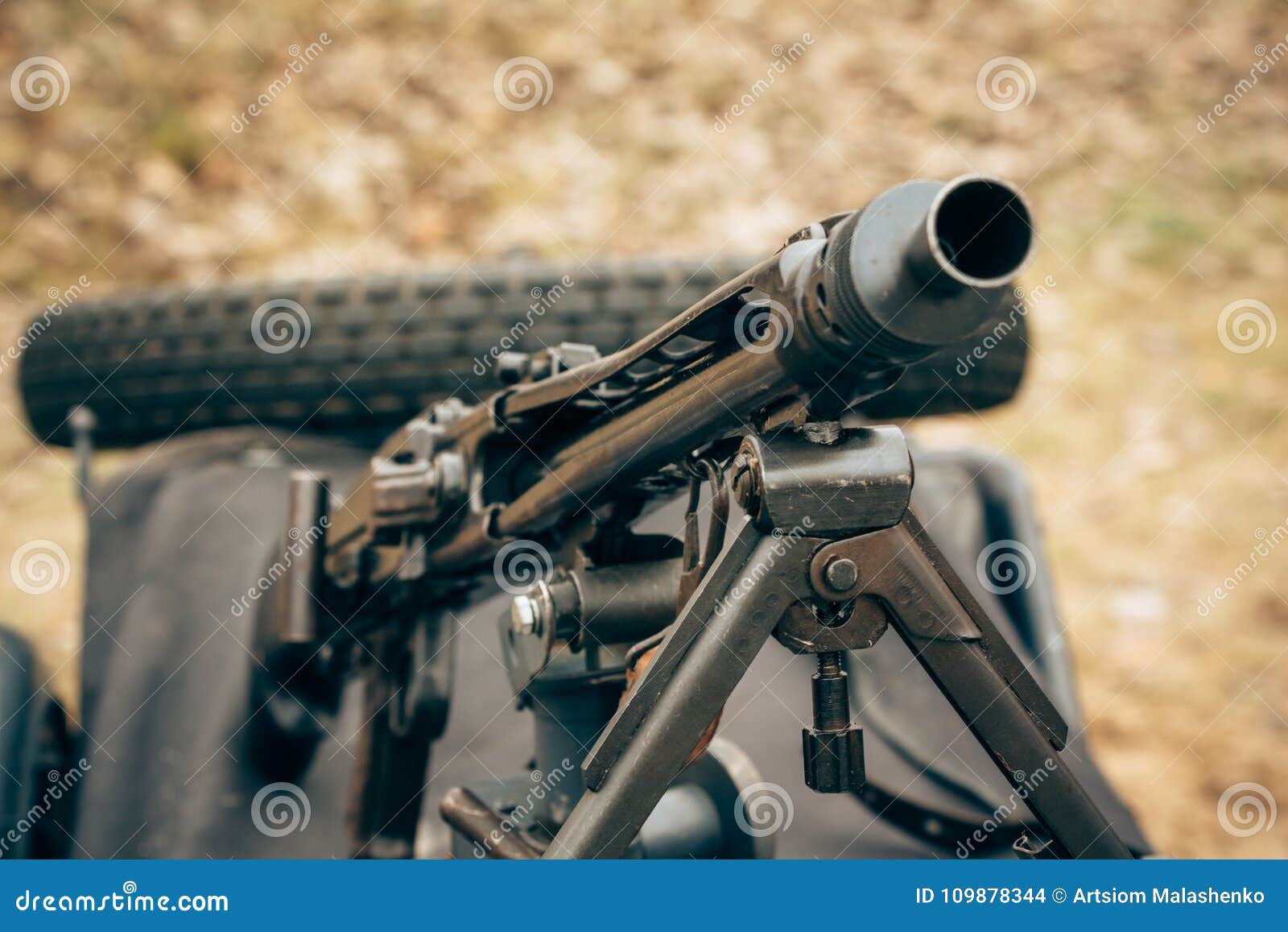 Machine Gun of the German Army of the Second World War Stock Photo ...