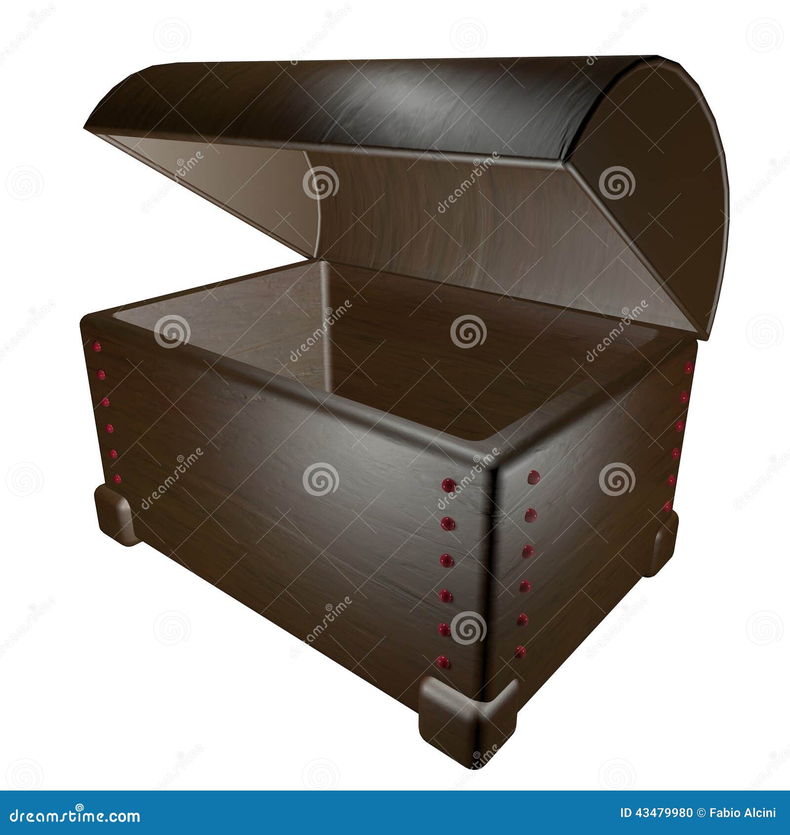 Trunk stock illustration. Illustration of gold, wealth - 43479980