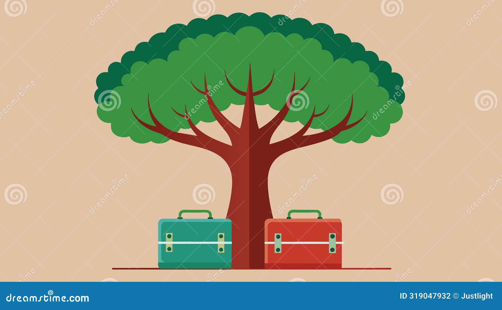 The Trunk of the Tree Was Thick and Sy a Symbol of the Strong ...