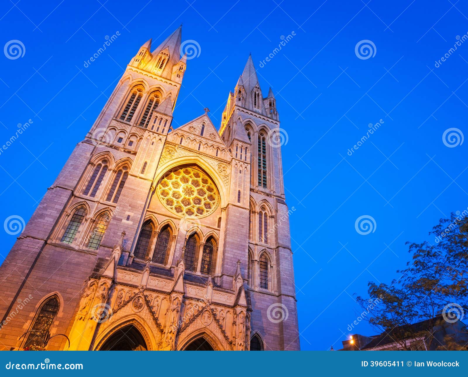 Truro Cathedral Cornwall England Stock Image - Image of buildings ...