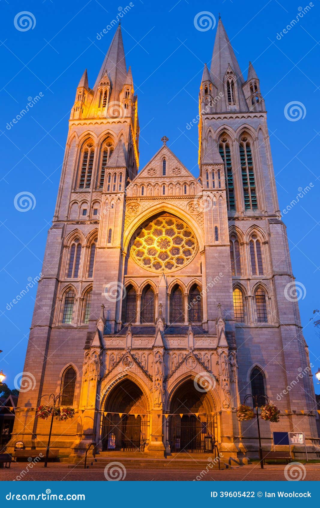 Truro Cathedral Cornwall England Stock Photo - Image of britain ...