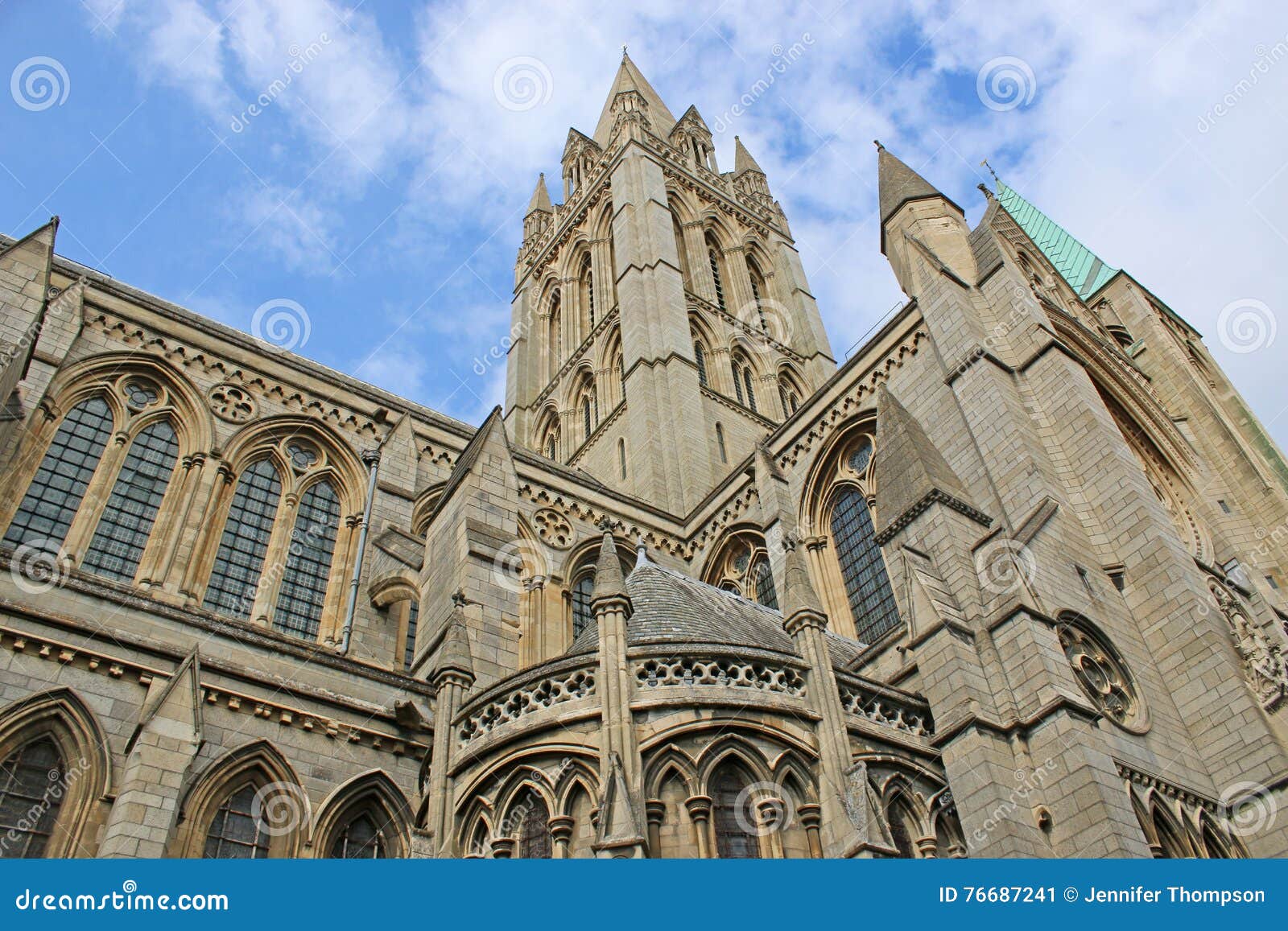 Truro Cathedral stock image. Image of christian, worship - 76687241
