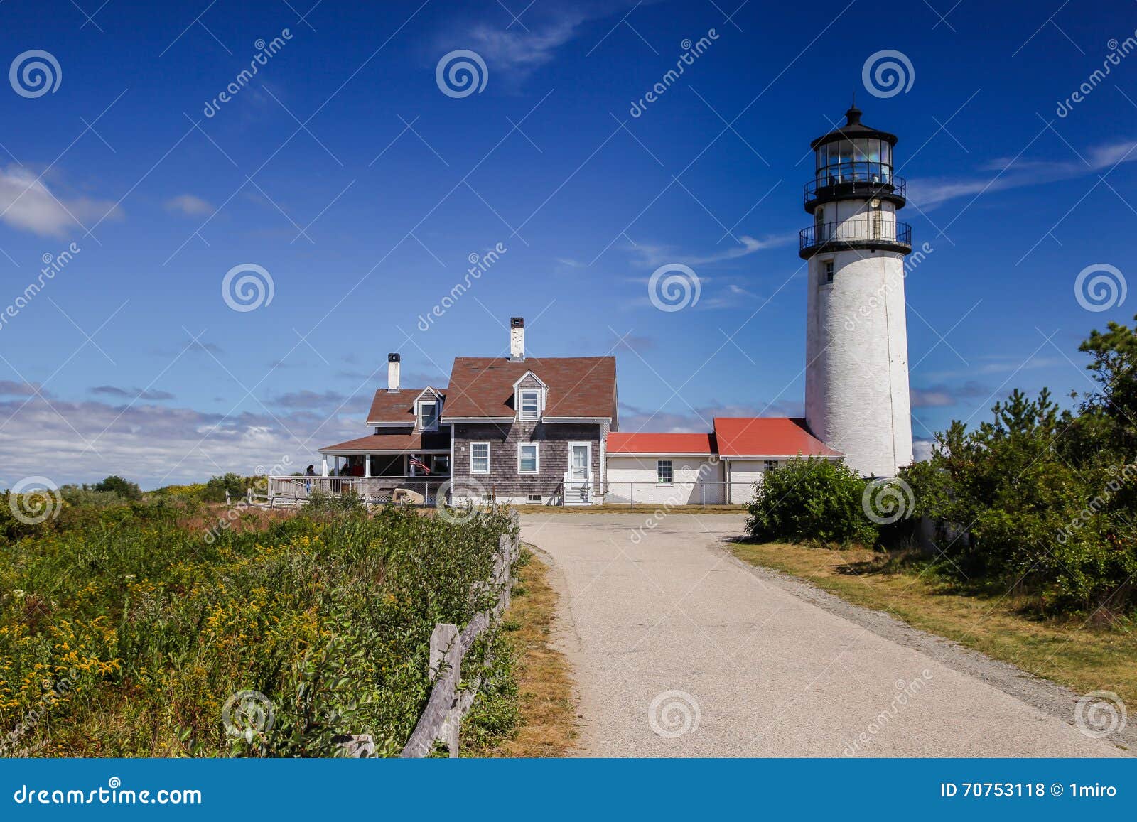 Truro lighthouse editorial stock photo. Image of travel - 70753118