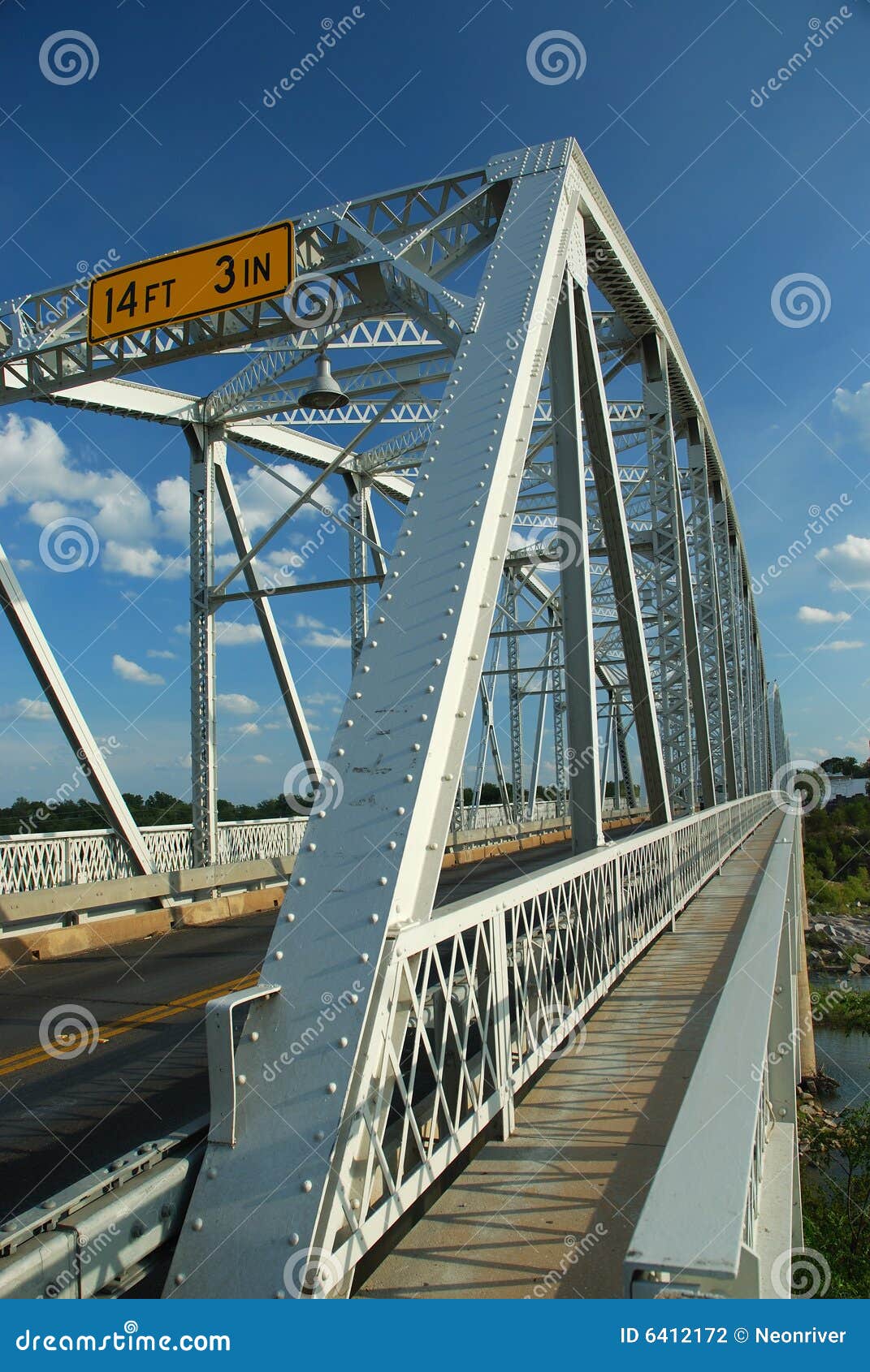 Truss bridge detail stock photo. Image of span, bridge - 6412172