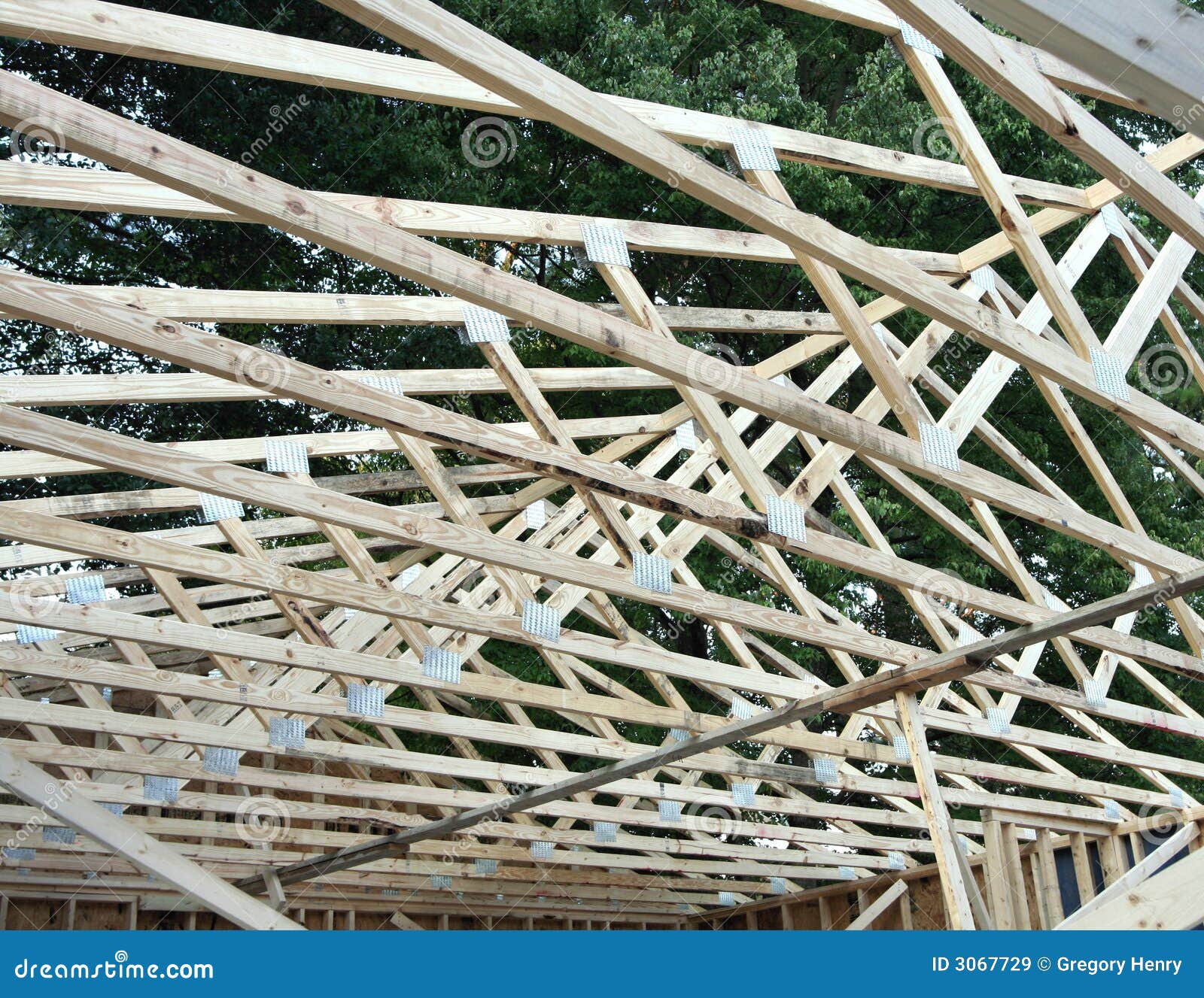 Truss Construction Stock Image | CartoonDealer.com #3067729