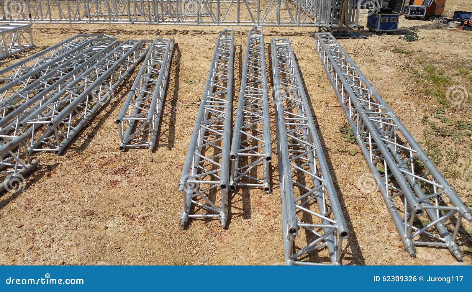 Truss system stock photo. Image of trusses, truss, stage - 62309326