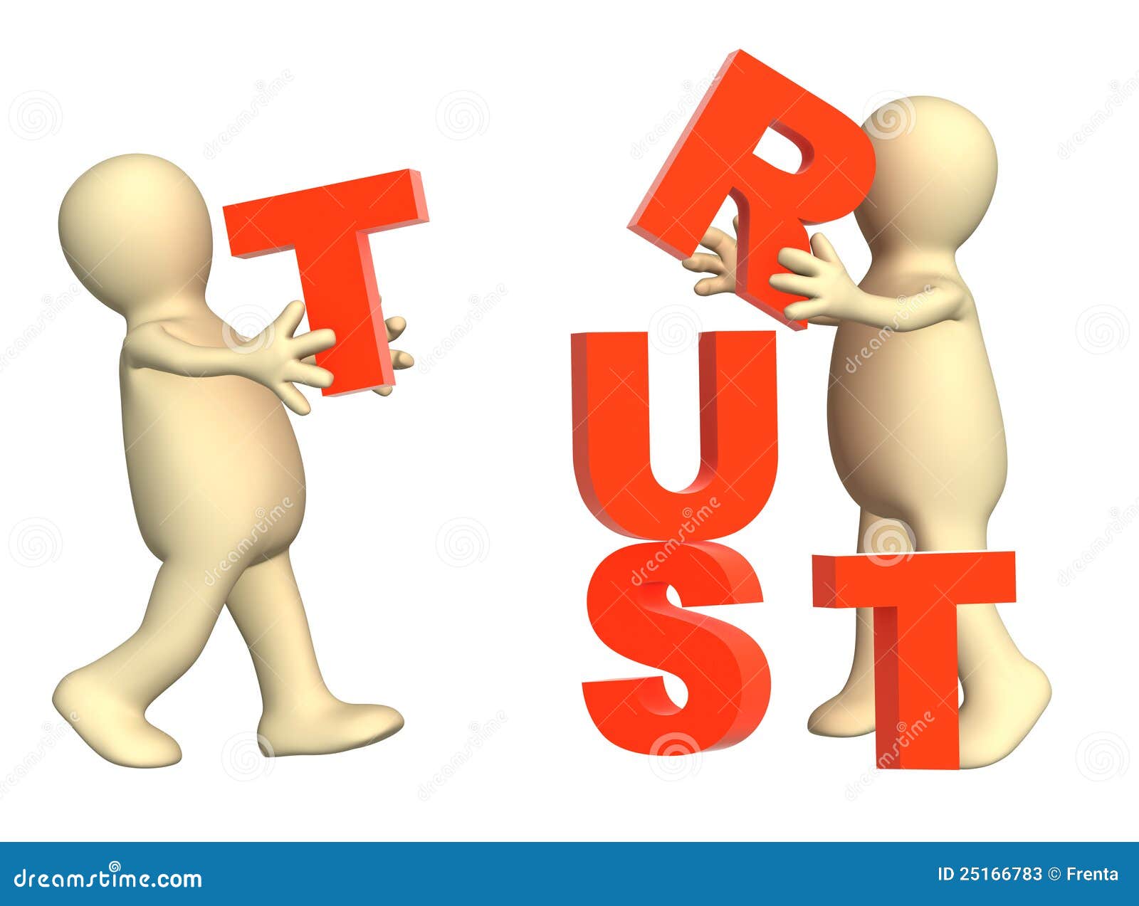 Trust stock illustration. Illustration of preparation - 25166783