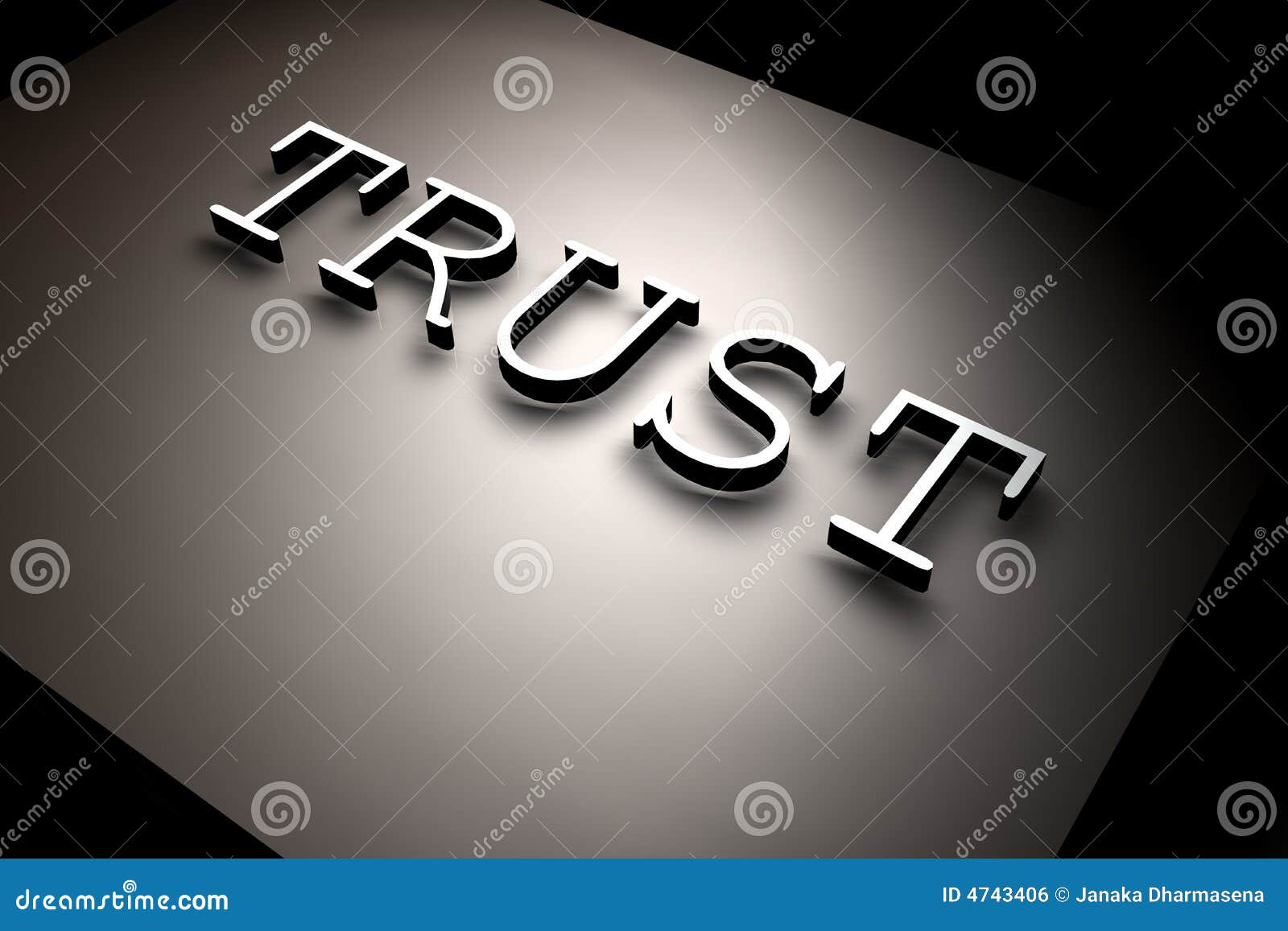 Trust stock illustration. Illustration of carving, abstract - 4743406