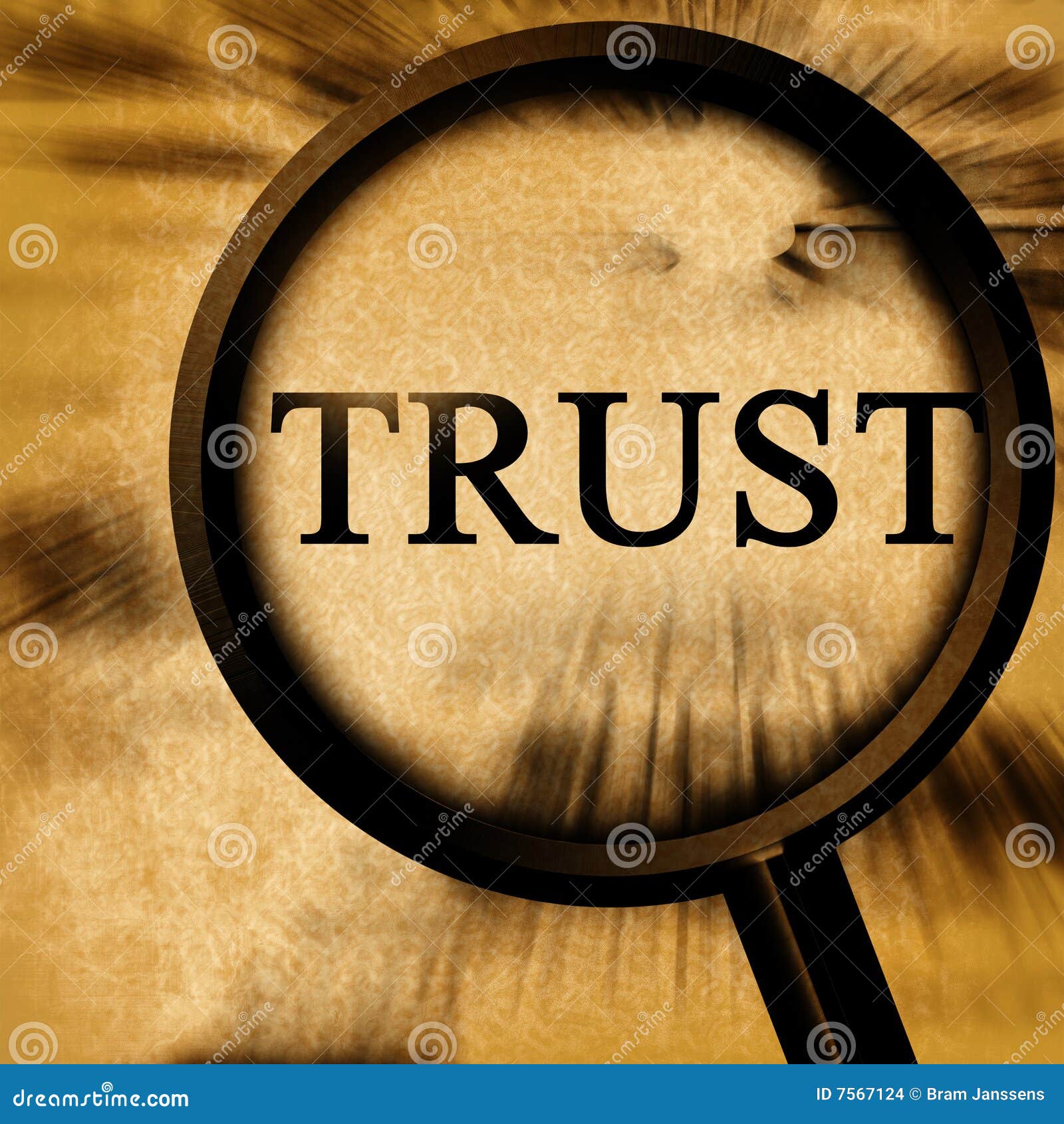 Trust stock illustration. Illustration of worn, magnifier - 7567124 Trust stock illustration. Illustration of worn, magnifier - 7567124