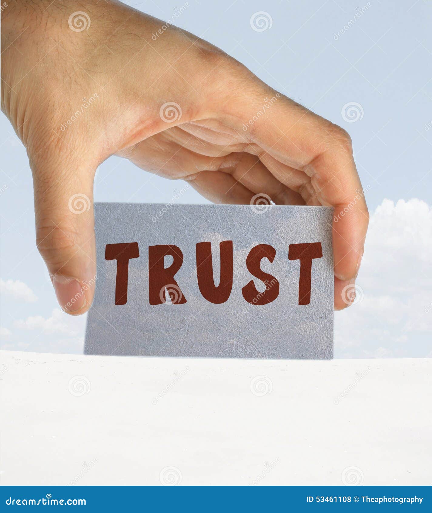 Trust stock photo. Image of agreement, mistrustful, close - 53461108