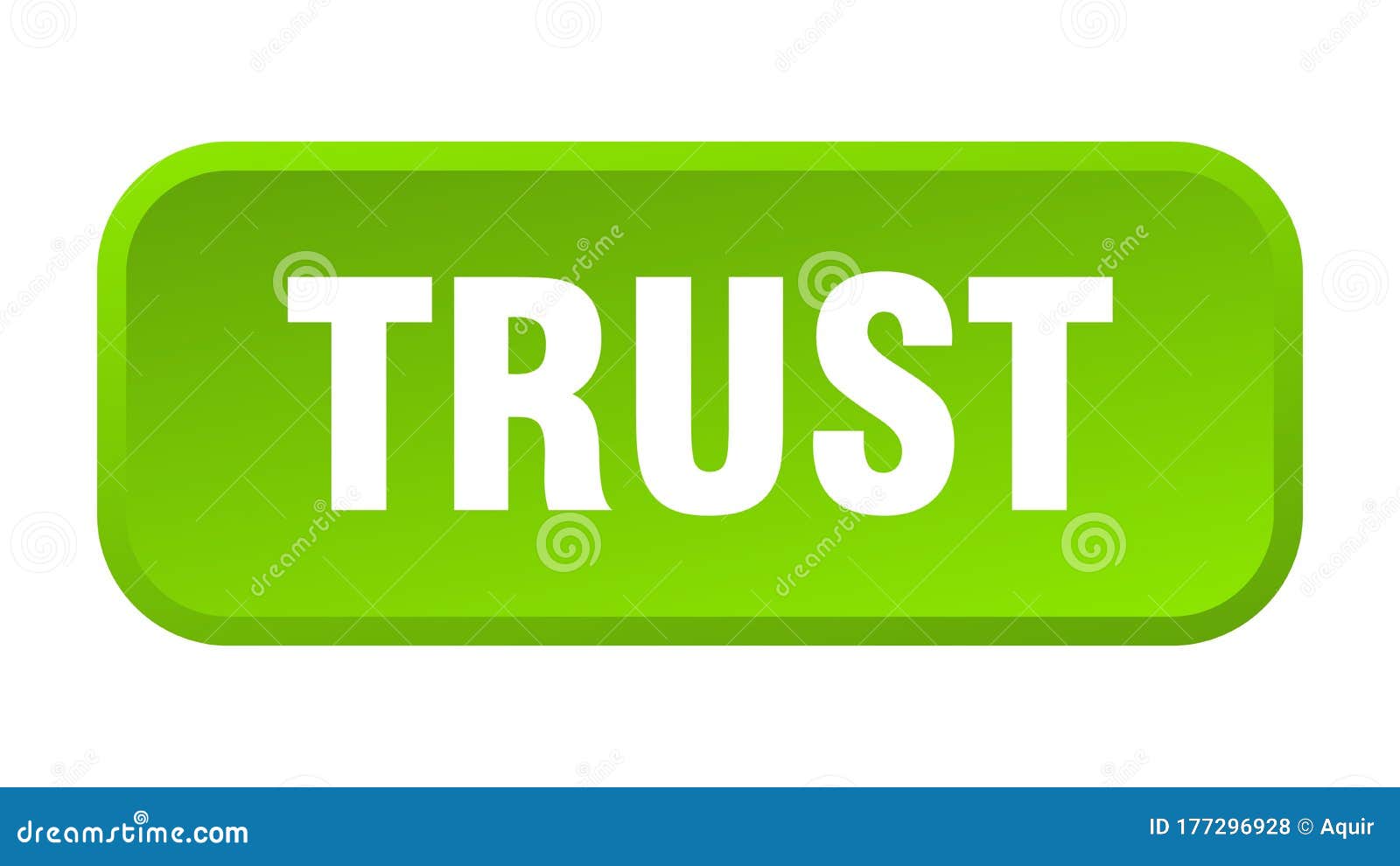 Trust Button. Trust Square 3d Push Button Stock Vector - Illustration ...
