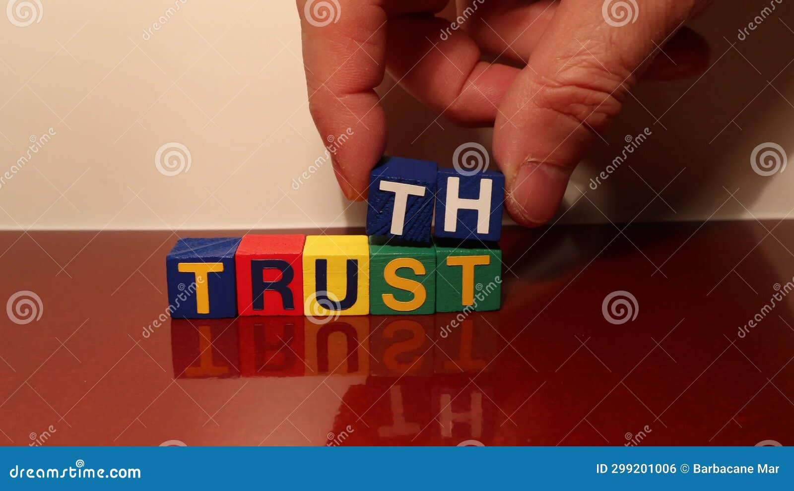 Trust Changes To Truth Hand Transforms Stock Footage - Video of ...