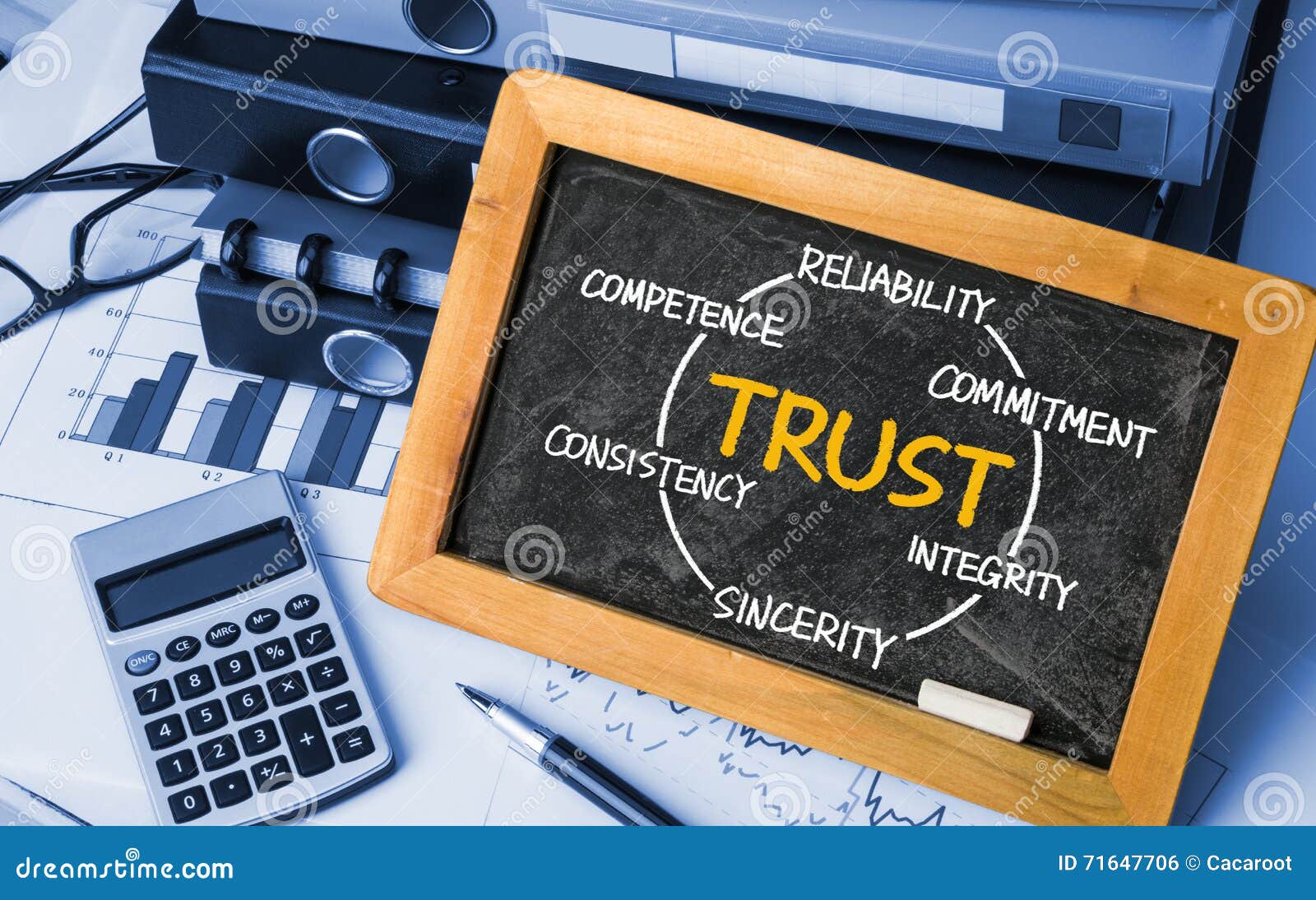 Trust Circle, Business Concept Stock Photo - Image of belief ...