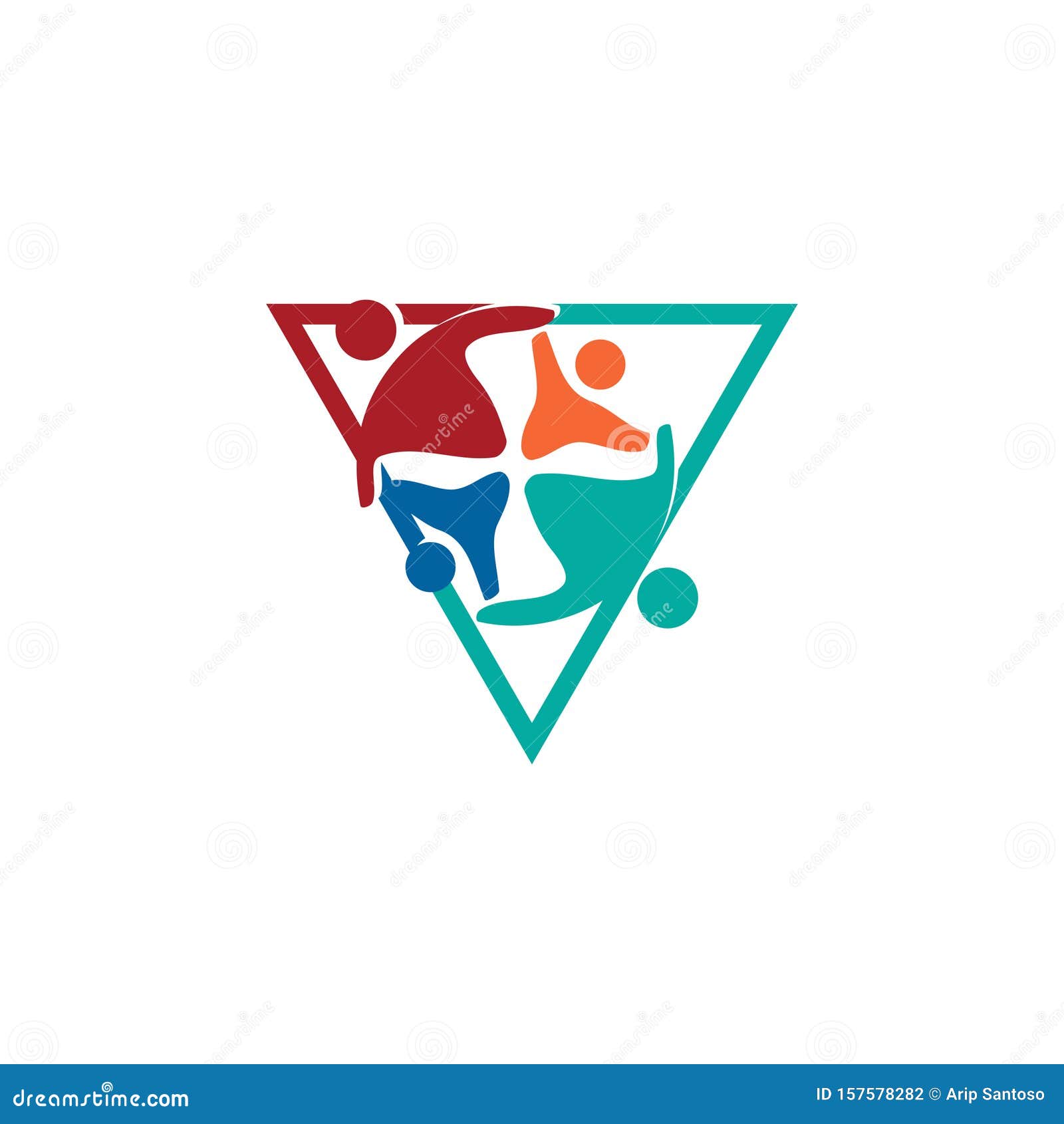 Trust Commitment Teamwork Together Business Illustration Vector Stock ...